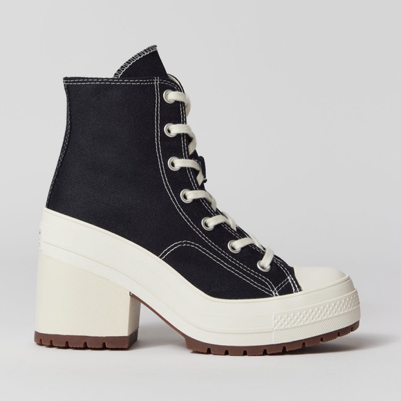 Converse | Shoes | Converse Chuck 7 De Luxe Heeled Sneakers Shoes Lace ...